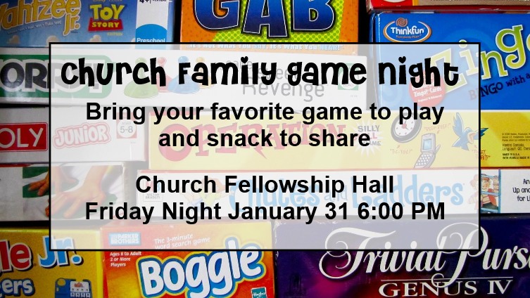 church family game night